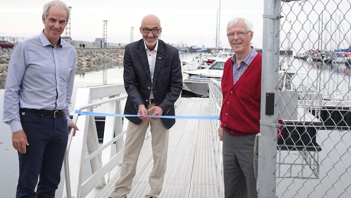 Inauguration des nouvelles infrastructures de la marina de Rimouski ...