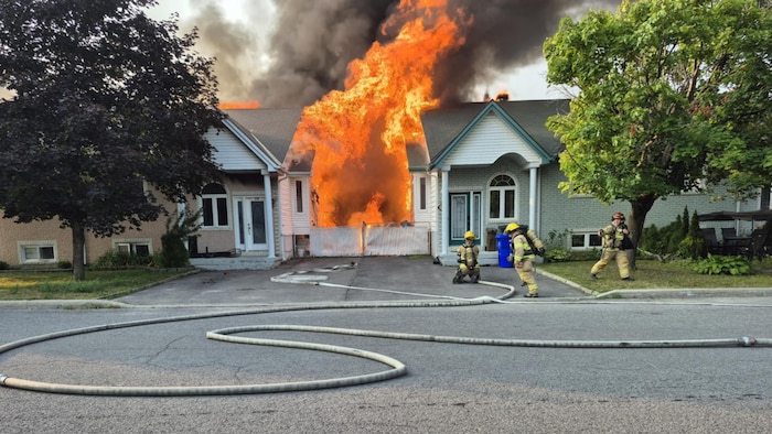 Incendie majeur à Gatineau : les possibilités de déterminer la cause s ...