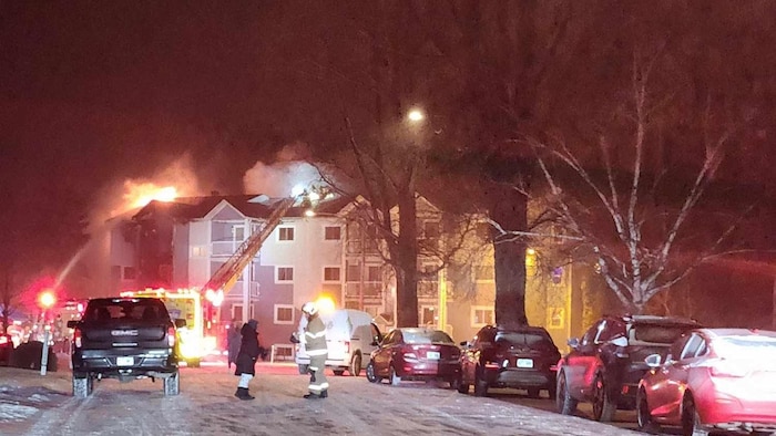 Plusieurs logements sociaux endommagés par un incendie à Nicolet ...