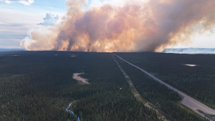 Churchill Falls, au Labrador, évacué à cause d’un feu de forêt | Radio ...