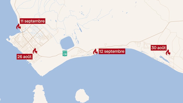 Des pompiers mis à l’épreuve avec une flambée d’incendies à Sept-Îles ...