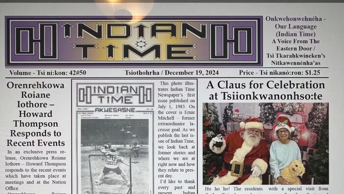 Indian Time, la fin d’une longue tradition journalistique à Akwesasne ...