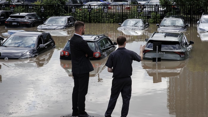 EN PHOTOS – Pluies torrentielles : une accumulation record s’abat sur ...