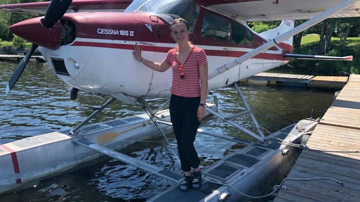 18 ans et pilote de brousse dans le Nord de l’Ontario | Radio-Canada