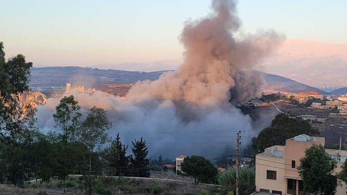 Israël frappe cinq localités dans le sud du Liban | Radio-Canada
