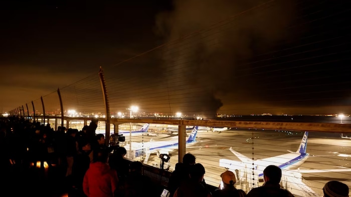 5 patay matapos magbanggaan ang eroplano sa runway ng Haneda airport sa ...