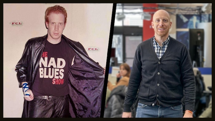 Hommage à Nad Blues, le lutteur devenu animateur | Radio-Canada