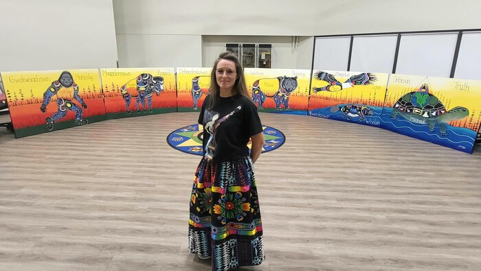 Une œuvre d’art pour la perpétuation des valeurs autochtones au Collège ...