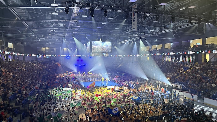 Trois-Rivières célèbre la clôture de la 59e Finale des Jeux du Québec | Radio-Canada
