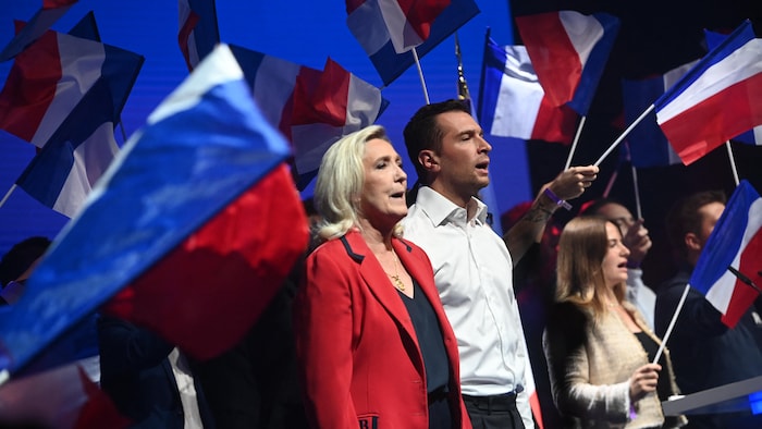 Procès en appel du Rassemblement national : Marine Marine Le Pen à la ...