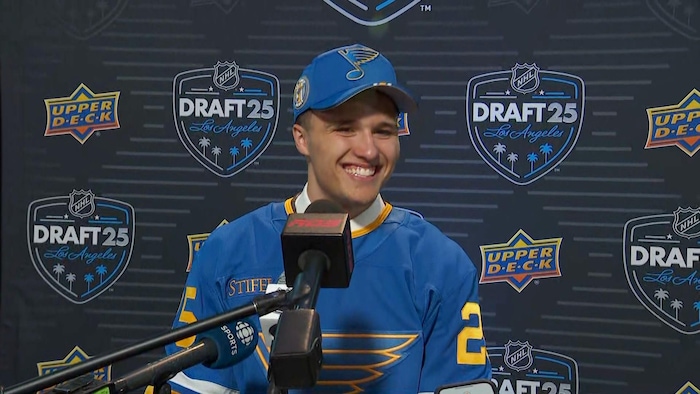 Repêchage de la LNH : le Lévisien Justin Carbonneau sélectionné au 19e ...