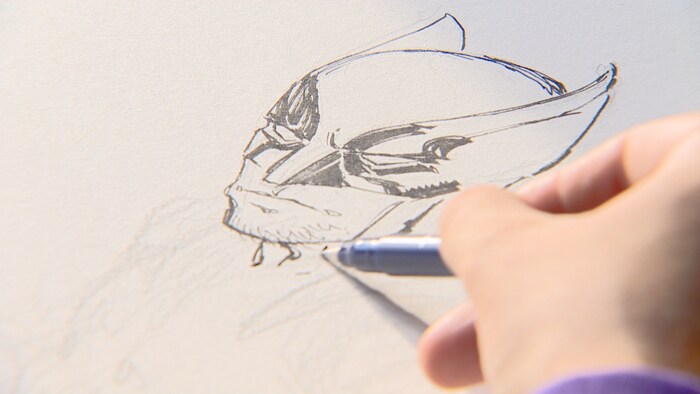 Un artiste autochtone d’Edmonton dessine pour Marvel | Radio-Canada