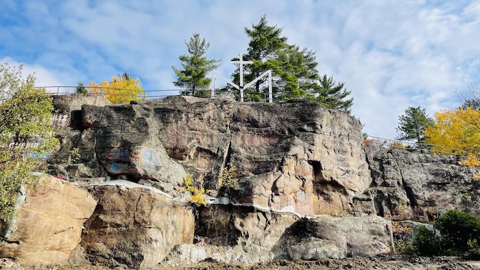 La grotte de Ville-Marie n’est plus | Radio-Canada