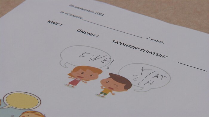 Initiation à la langue wendat : les enfants de Wendake en quête de leur ...