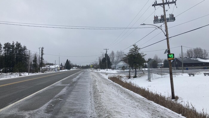 Barraute veut réduire la vitesse à l’entrée nord sur la route 397 ...