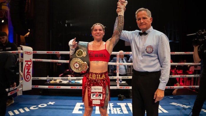 Leïla Beaudoin sacrée championne du monde à Québec | Radio-Canada