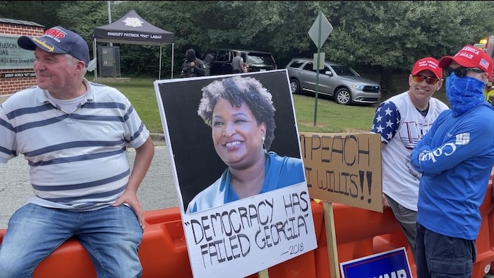 Donald Trump a passé 20 minutes dans la prison mal famée du comté de ...