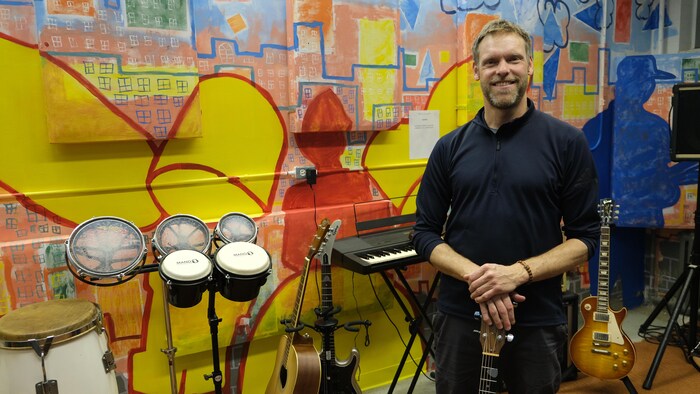 Un local de musique pour les jeunes de Val-du-Lac | Radio-Canada