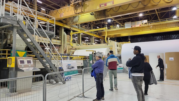 L’unique machine à papier de la Kruger Wayagamack célèbre ses 20 ans ...