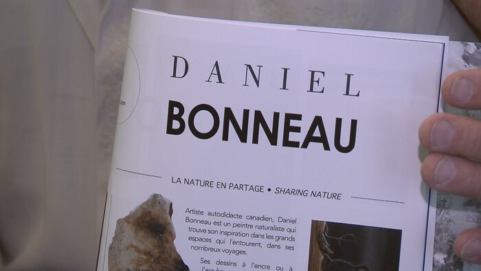 L'oeuvre d'un artiste de Bellechasse entre les mains de la ministre de ...