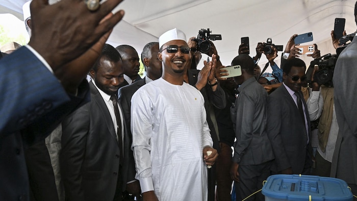 Tchad : le général Mahamat Idriss Déby Itno élu président avec 61,03 % ...