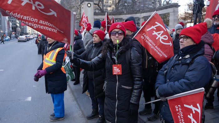 « Plus la CAQ nous méprise, plus on se mobilise » | Radio-Canada