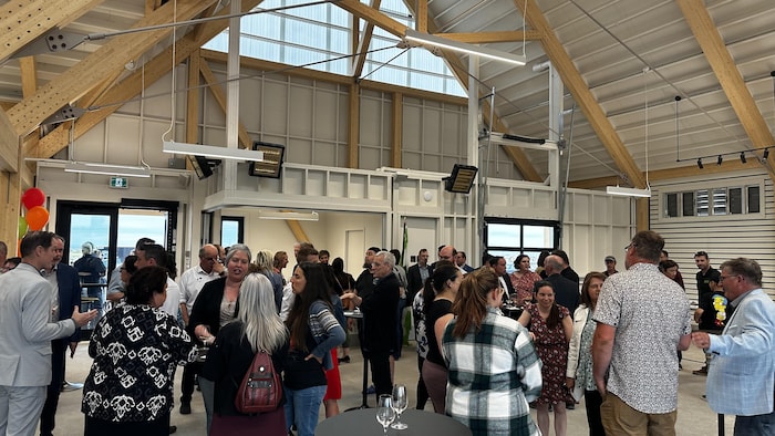 La MRC de La Matanie inaugure son marché public | Radio-Canada