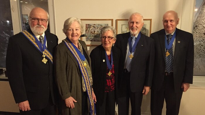 L'ancienne sénatrice Maria Chaput adoubée membre de la Compagnie des ...