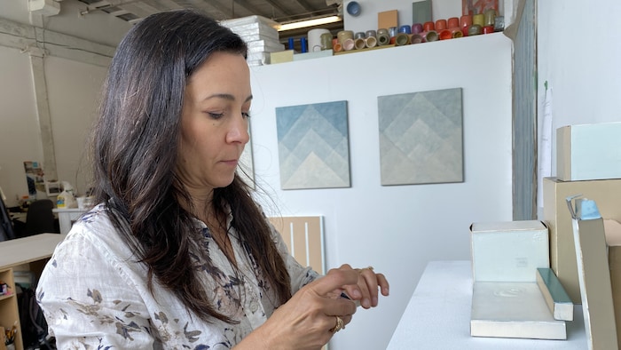 Arts visuels : l’approche abstraite et géométrique de Marion Landry ...