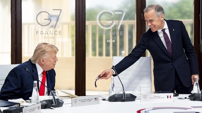 Mark Carney se permet une jasette sur les VE chinois avec Donald Trump ...