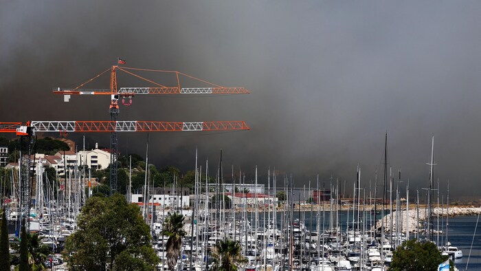 Feux de forêt en Europe, les flammes atteignent Marseille | Radio-Canada