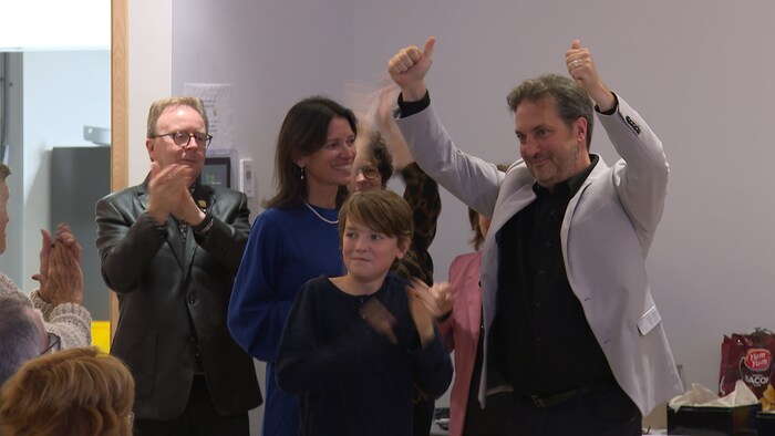 Mathieu Rivest consolide la place de la CAQ dans Côte-du-Sud | Radio-Canada