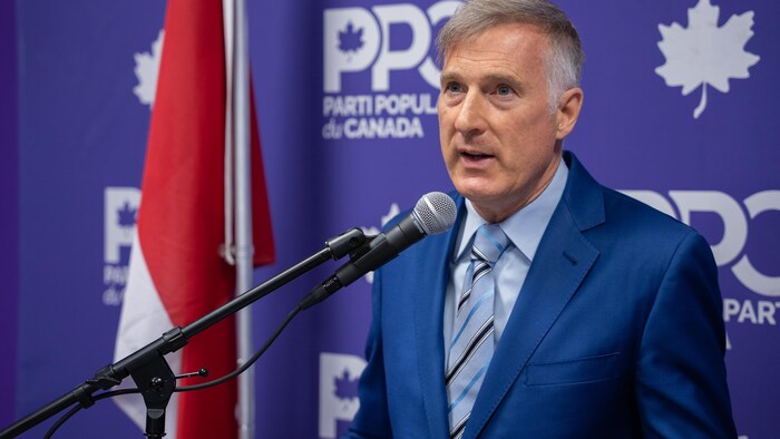 Visite de Maxime Bernier à Saguenay : deux candidatures annoncées pour le PPC | Radio-Canada