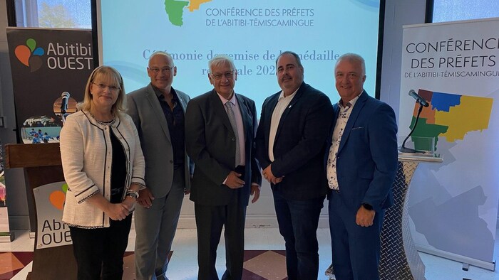 Les préfets de l’Abitibi-Témiscamingue honorent Daniel Rancourt pour ...