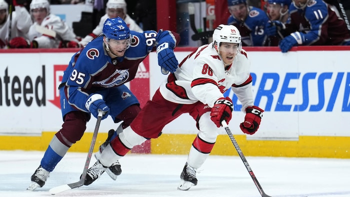 Rantanen passe de l’Avalanche aux Hurricanes dans un échange à trois ...