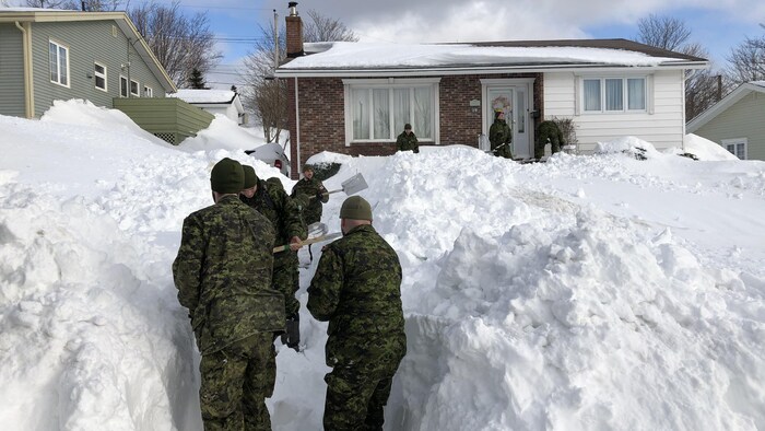 Terre-Neuve se souvient du blizzard « Snowmageddon » de 2020 | Radio-Canada