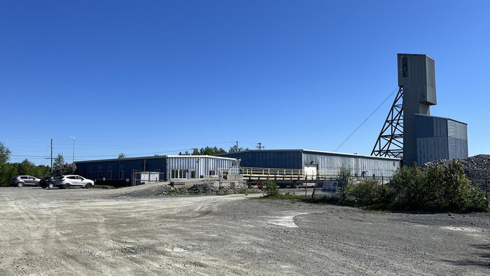 Suspension des activités à la mine Elder d’Évain | Radio-Canada
