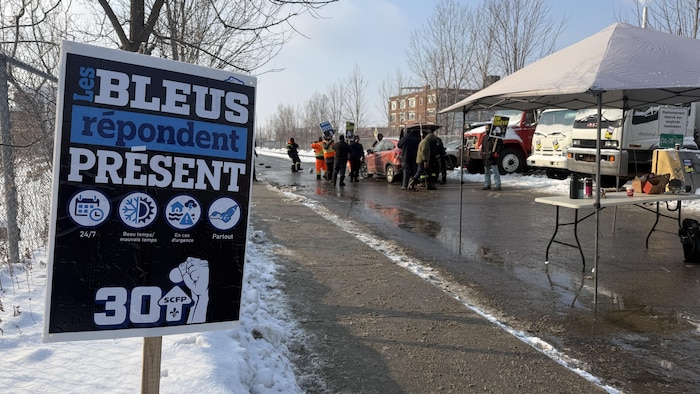 Les cols bleus de Montréal sont en grève mercredi, avec des services ...