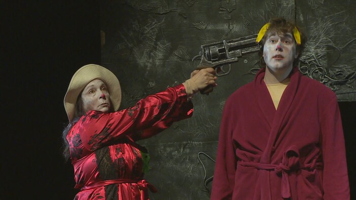 Première répétition devant public pour la pièce de théâtre ...