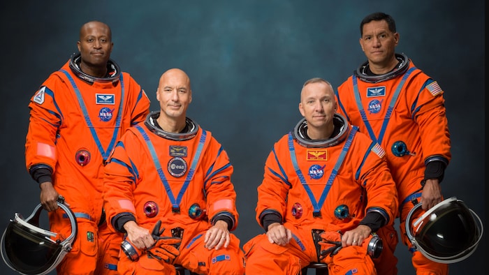 La NASA dévoile l’équipage d’Artemis III | Radio-Canada