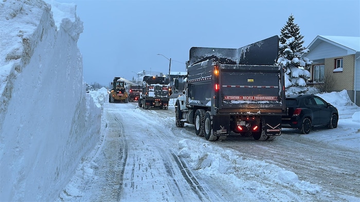 Près de 75 centimètres de neige à ramasser en deux semaines à La Sarre ...