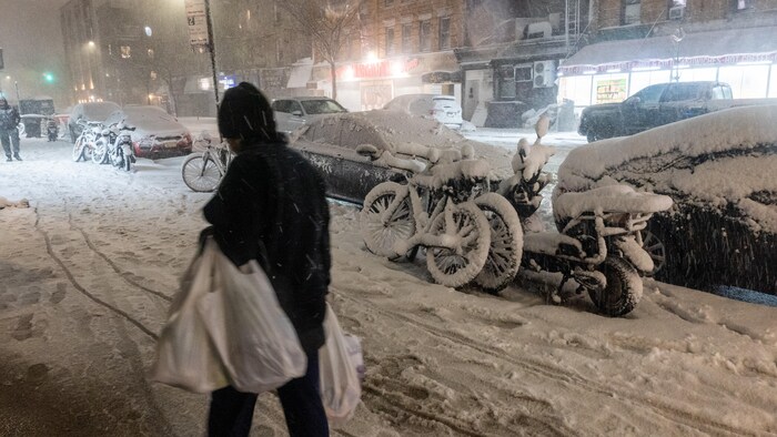 New York paralysée par une tempête historique dans le nord-est des ...
