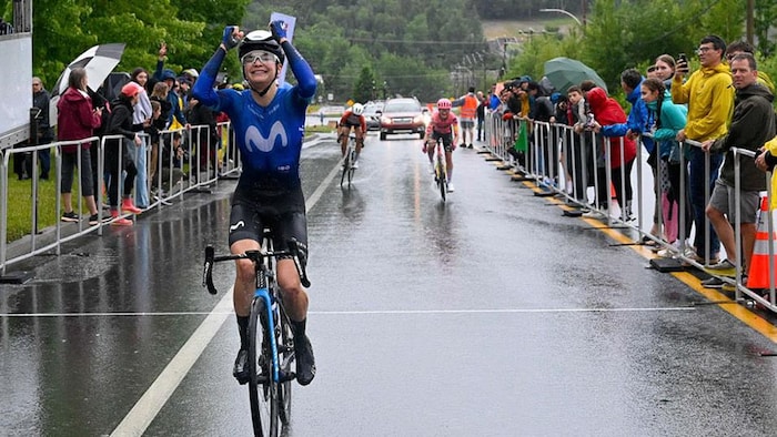 Olivia Baril est championne canadienne en cyclisme sur route | Radio-Canada