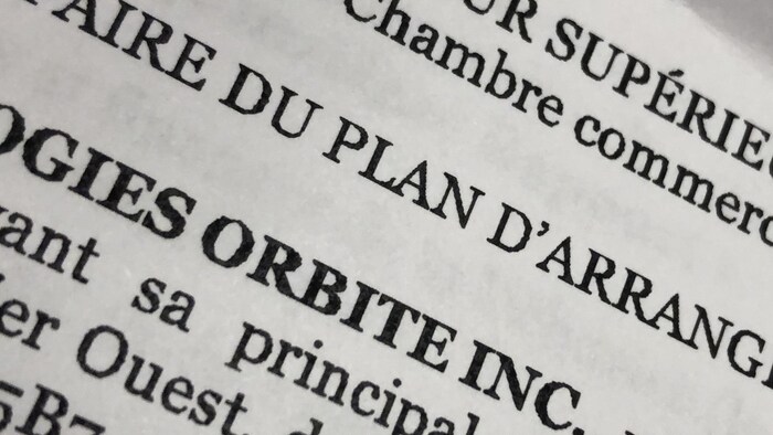Un repreneur dépose une offre d’achat pour Technologies Orbite | Radio-Canada