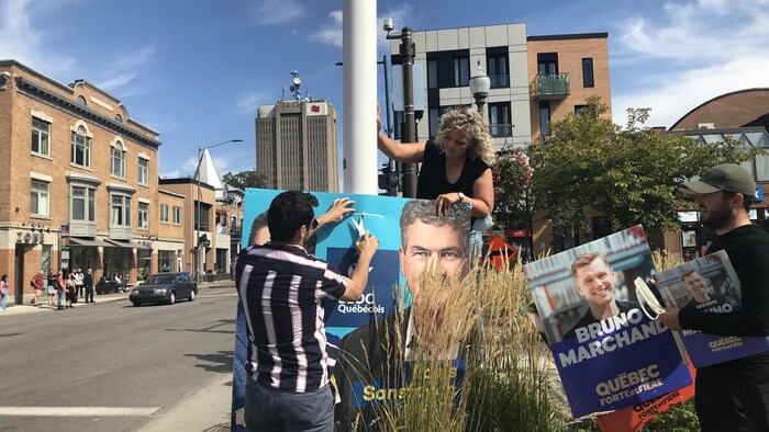 À Québec comme ailleurs, une campagne sur fond de menace américaine ...
