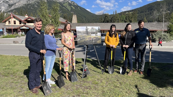 Le panneau photogénique de Banff va être déplacé en octobre | Radio-Canada