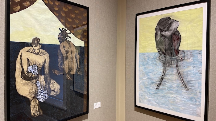 La première exposition solo de Pascale Montpetit | Radio-Canada
