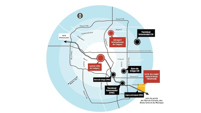 À Calgary, un projet de plateforme logistique pourrait créer des ...
