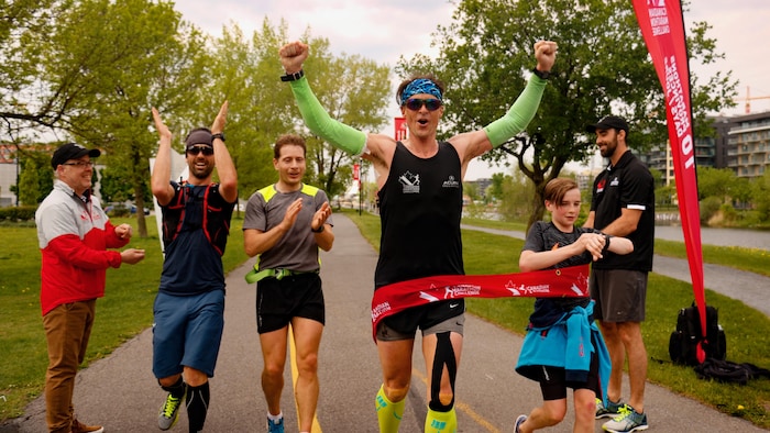 À mi-parcours de son défi, un marathon « ludique » pour Patrick ...