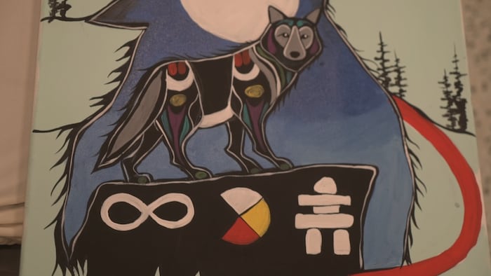 Peindre une murale en apprenant l’histoire autochtone | Radio-Canada